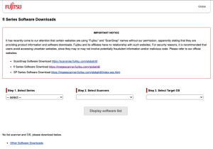 Onde fazer o download dos drivers para o seu Scanner Fujitsu? - Main ...
